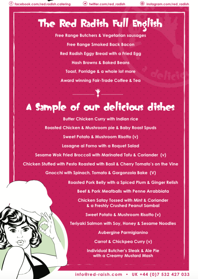 Red Radish Crew Catering - Red Radish